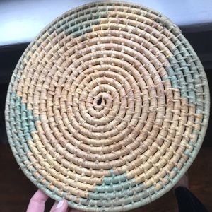 Accents | Straw Pot Holder | Poshmark